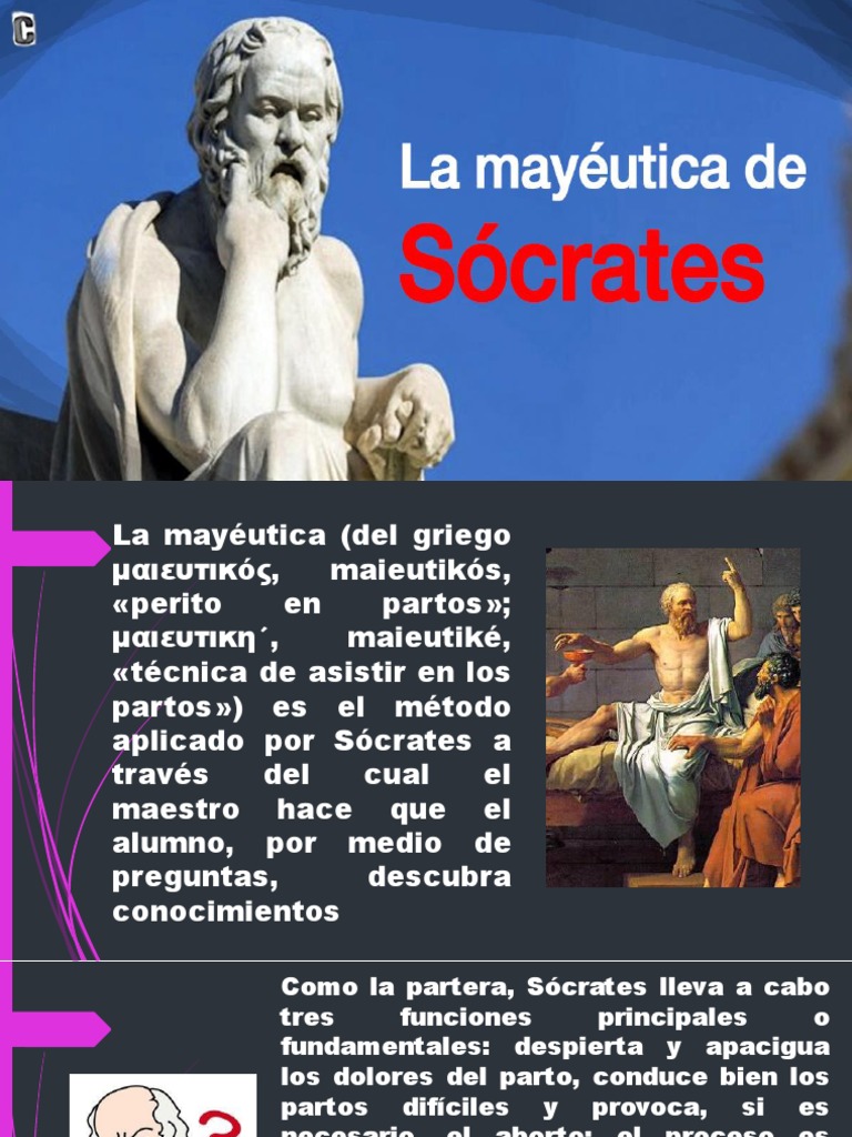 La Mayeutica de Socrates | PDF | Filosofía griega antigua | Justificación
