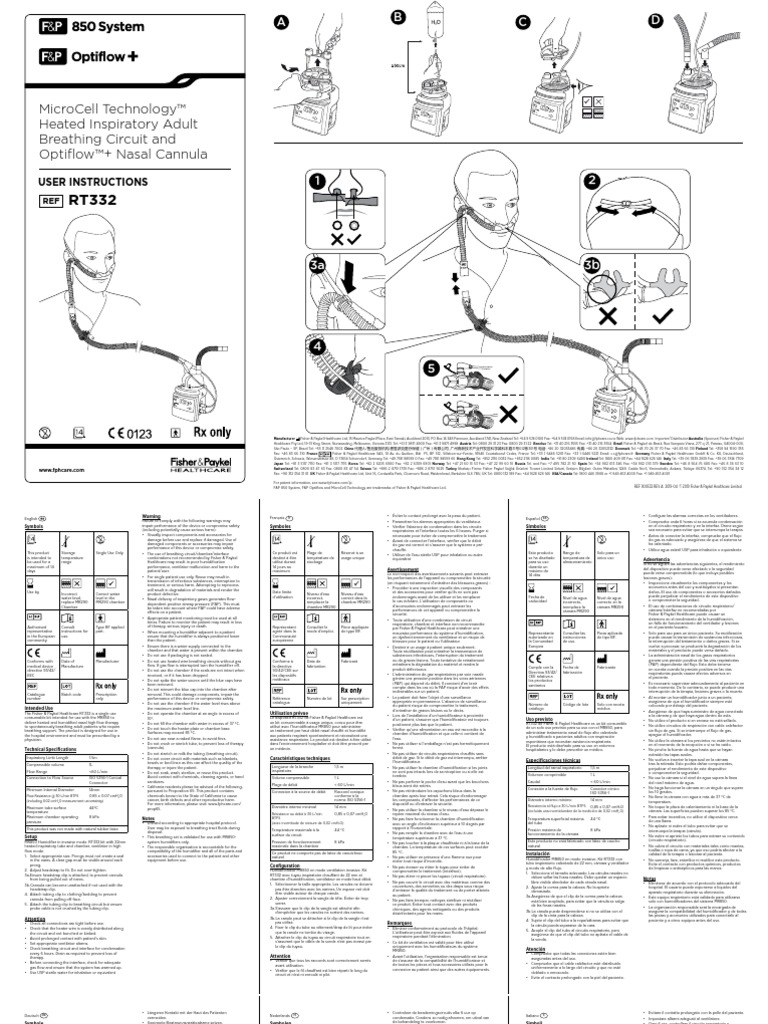 Microcell Technology™ Heated Inspiratory Adult Breathing Circuit and ...