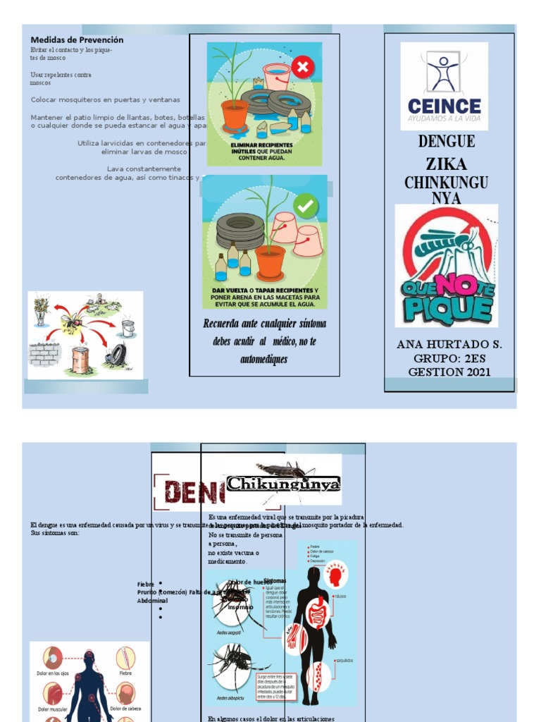 Triptico Zika Dengue | PDF | Fiebre del zika | Medicina Veterinaria Triptico Zika Dengue | PDF | Fiebre del zika | Medicina Veterinaria