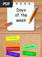 Grade 2 Days of the Week Worksheet | PDF