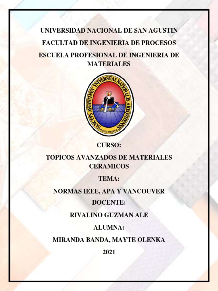 Miranda Banda, Mayte Olenka (Trabajo #1) | PDF