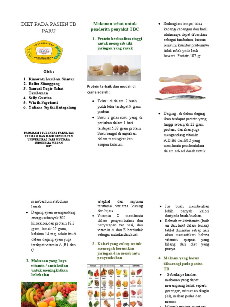 Diet Pada Pasien TB Paru | PDF