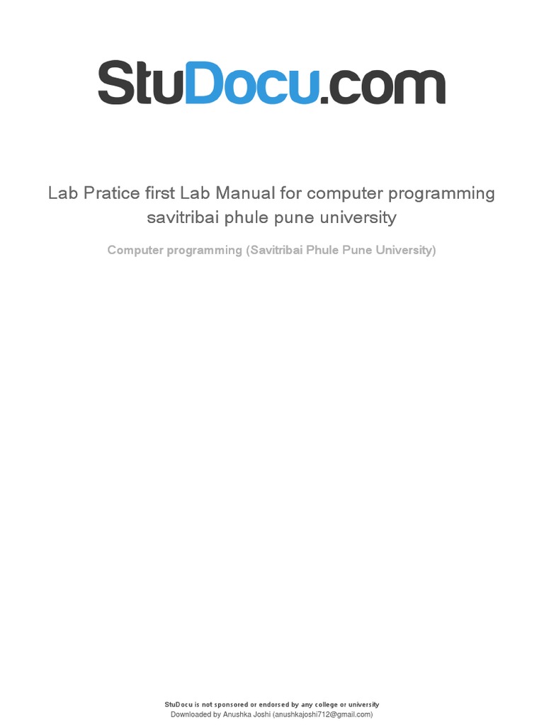 Lab Pratice First Lab Manual | PDF | Parallel Computing | Thread ...