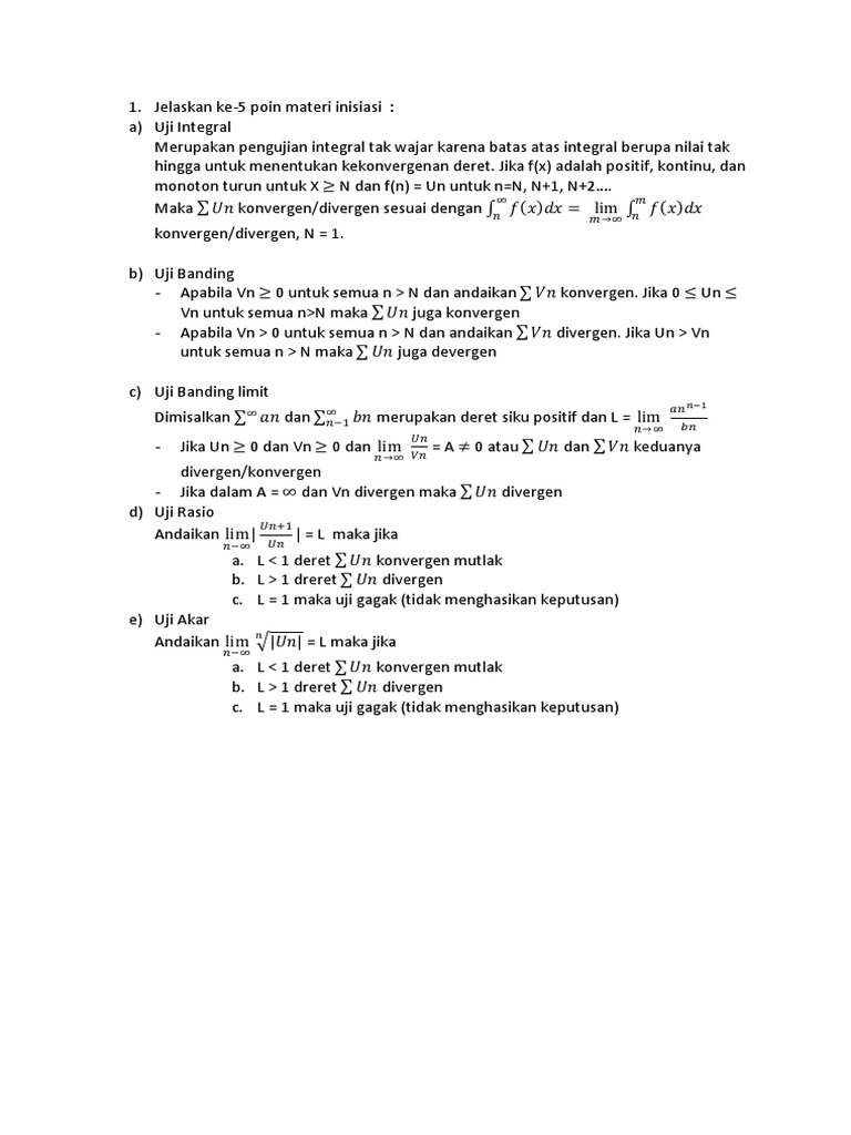 Diskusi 2 Matematika II | PDF