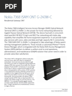 Nokia ONT XS-2426X-A DS | PDF | Wi Fi | Ieee 802.11