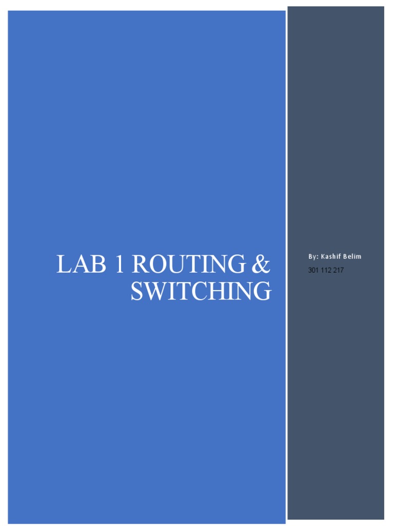 1146 Lab Configuring Basic Router Settings With Ios Cli Pdf I Pv6 Router Computing