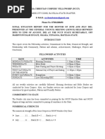 MOCA Sample Report | PDF | Recall (Memory) | Cognition