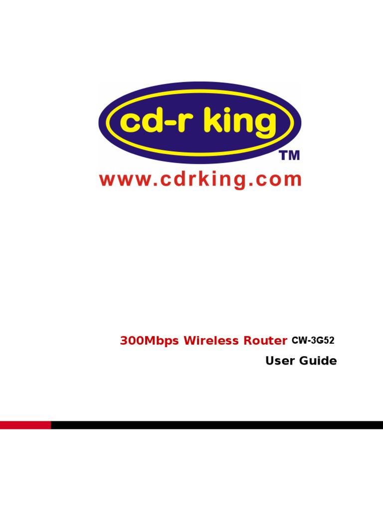 300Mbps 3G Wireless Router User Guide | PDF | Wi Fi | Computer Network