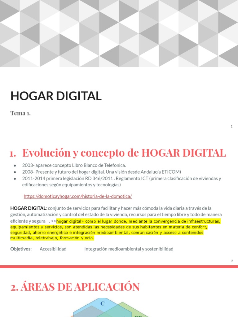 Evolución del Hogar Digital | PDF | Red de computadoras ...