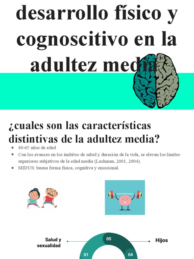 Desarrollo Físico y Cognoscitivo en La Adultez Media | PDF | Inteligencia | Adultos