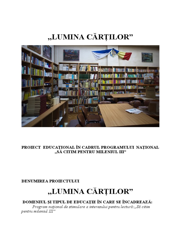 Lumina Cartilor | PDF