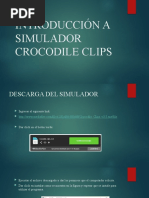 Tutorial de Cocodrile | PDF | Resistencia Eléctrica y Conductancia | Corriente eléctrica