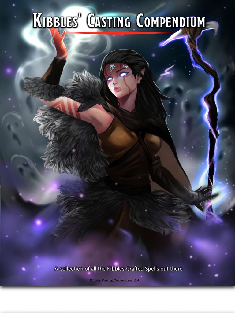 Kibbles' Casting Compendium - GM Binder | PDF | Magician (Fantasy)