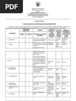 Brigada Eskwela 2025-2026 Assessment Form | PDF