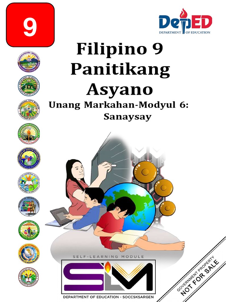 Filipino 9 Panitikang Asyano: Unang Markahan-Modyul 6: Sanaysay | PDF