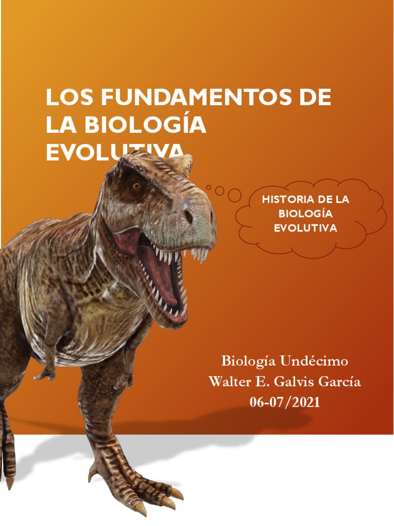 Fundamentos de la Biología Evolutiva | PDF | Evolución | Seleccion natural