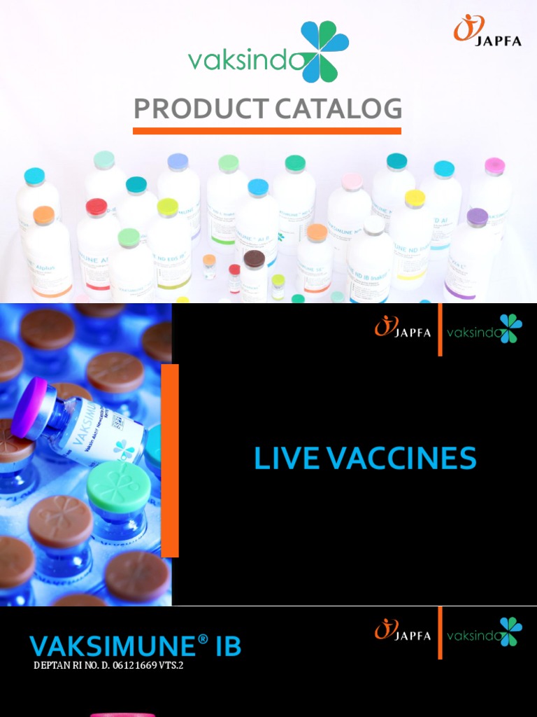 Produk Vaksin Japfa | PDF | Animal Diseases | Diseases And Disorders