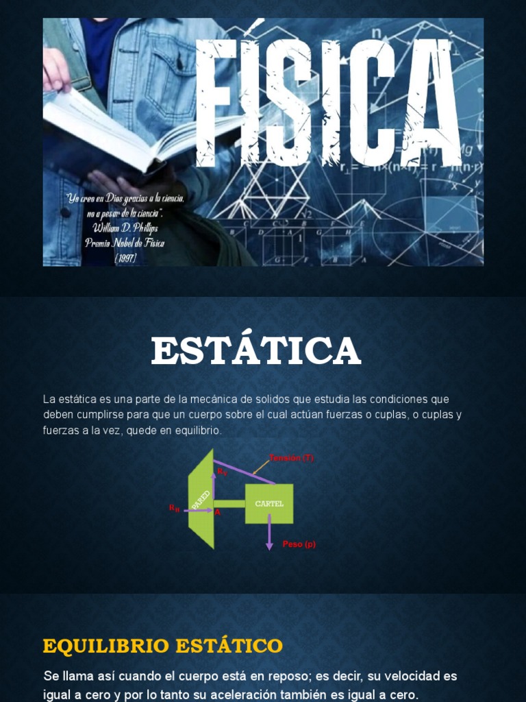 Movimiento Estático | PDF | Fuerza | Física Aplicada e Interdisciplinaria