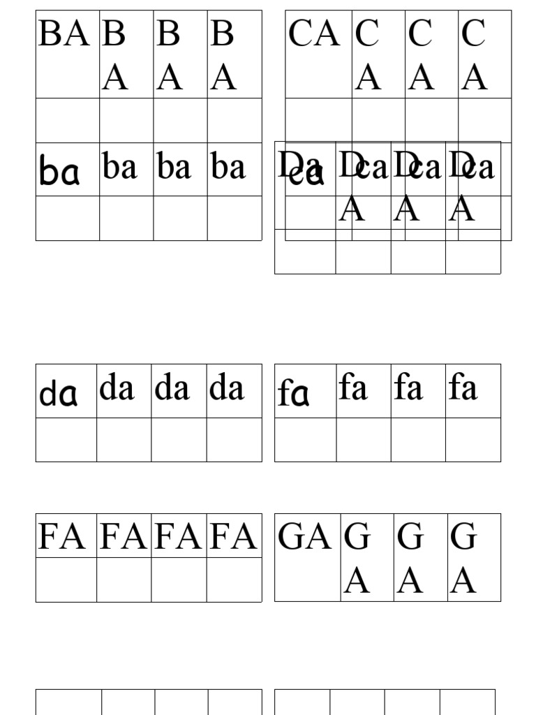 Ba Ca Da | PDF