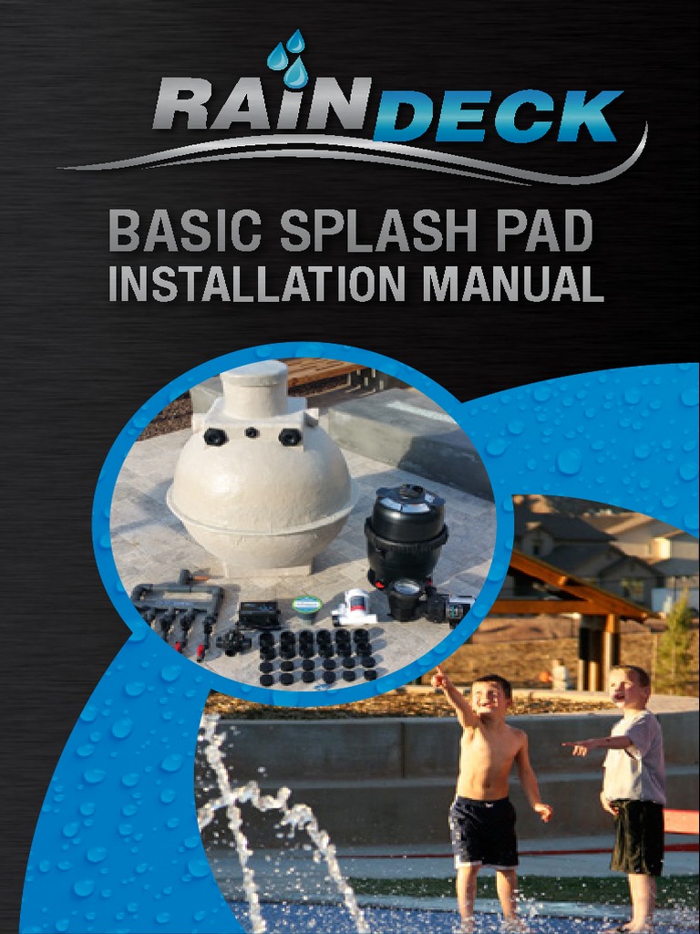 Splash Pad Kit de Instalacion | PDF | Electrical Connector | Plumbing