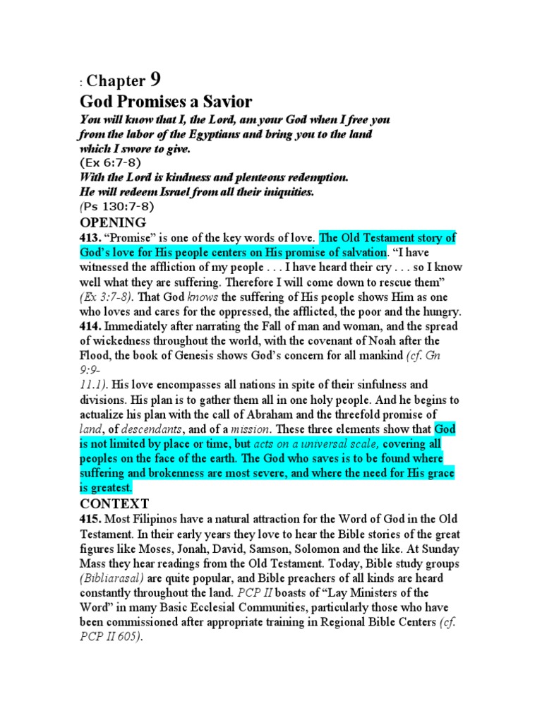 God Promises A Savior: Opening | Download Free PDF | Mary, Mother Of ...
