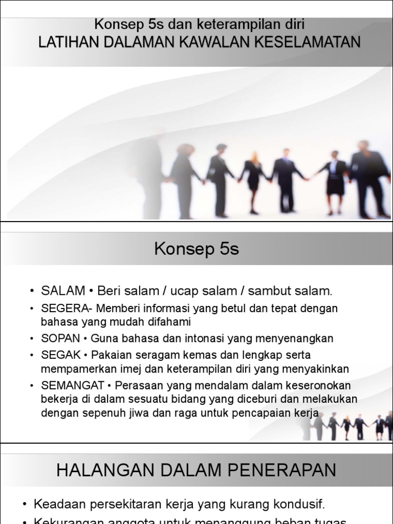 Konsep 5s Dan Keterampilan Diri | PDF