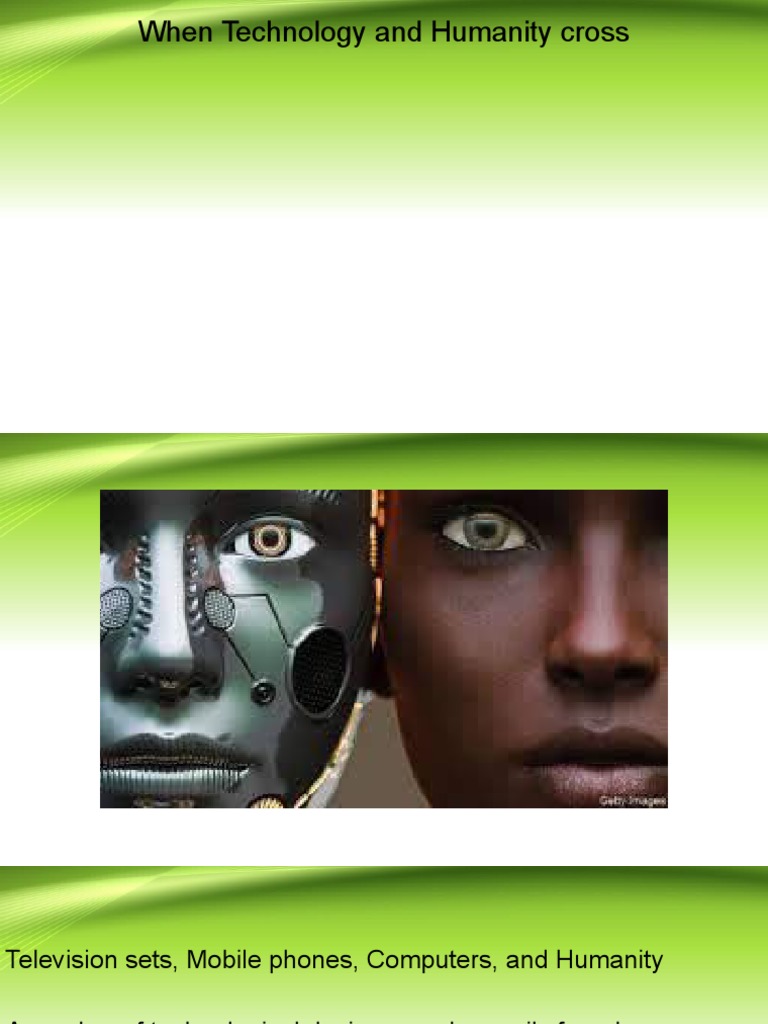 Technology's Impact on Humanity | PDF | Mobile Phones | Laptop