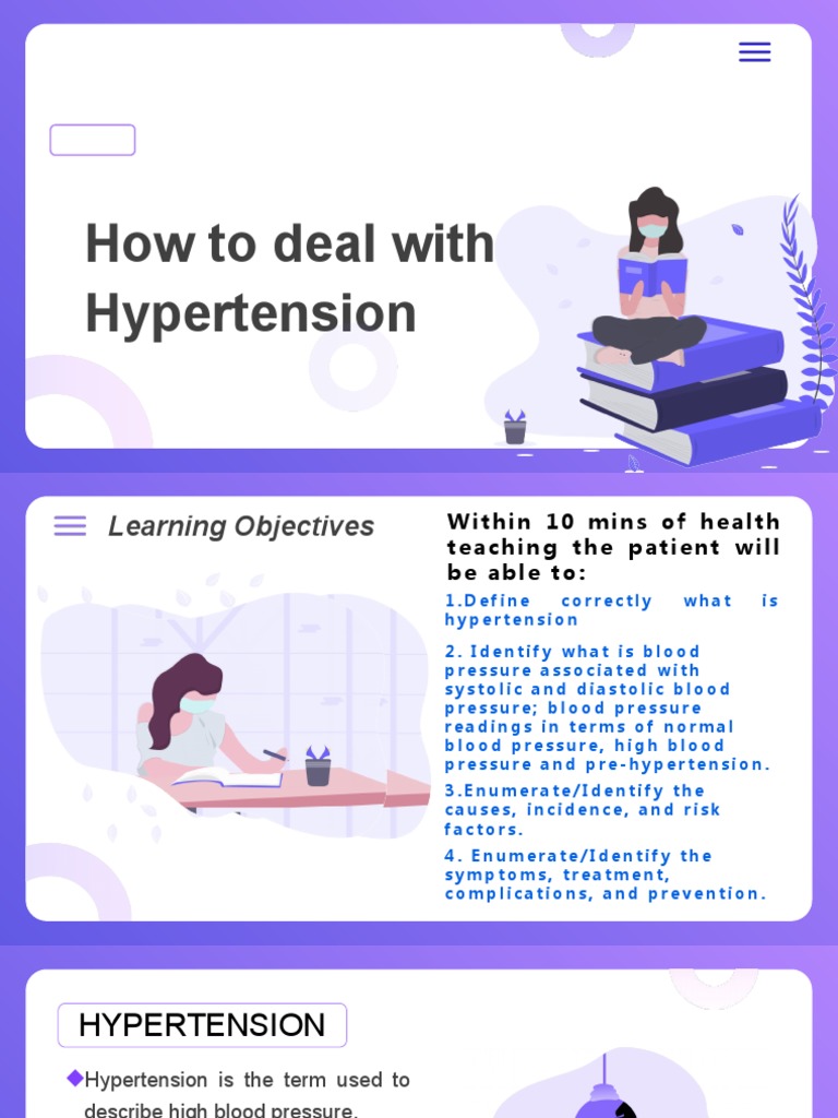 Hypertension Management and Education Guide | PDF | Hypertension ...