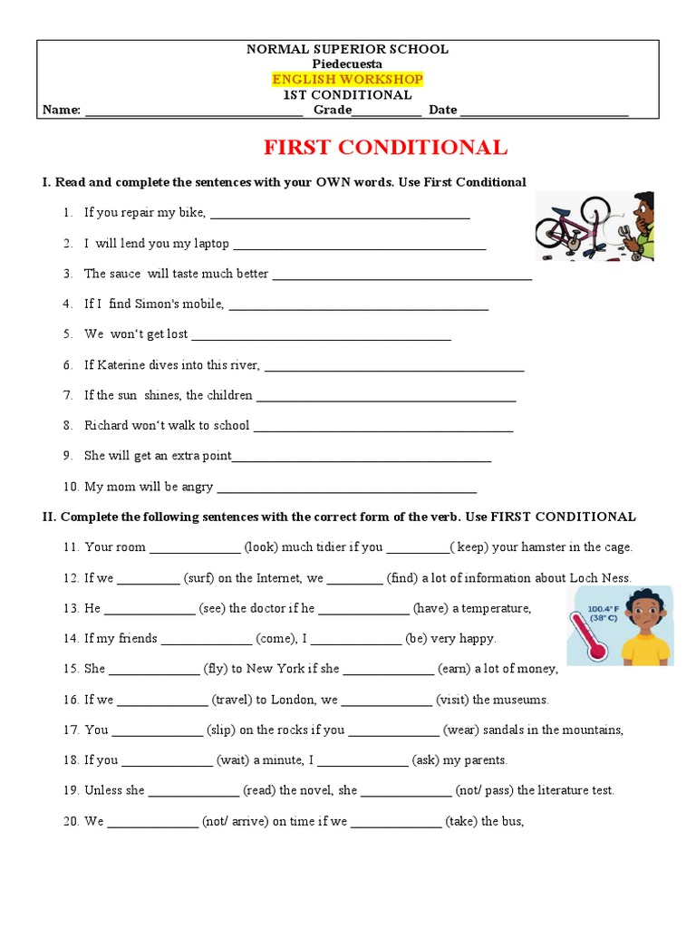 1634942828-First Conditional WORKSHOP | PDF
