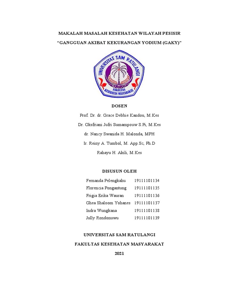 4E - Kelompok 3 - GAKY | PDF