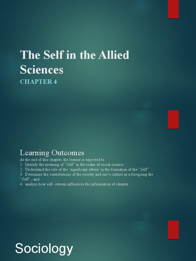 Chapter 4 Self in Allied Science | Download Free PDF | Self | Identity ...