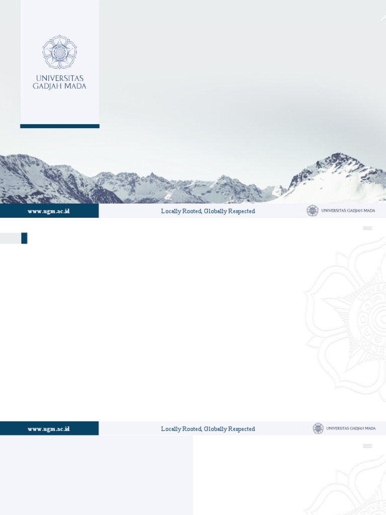 Template UGM | PDF
