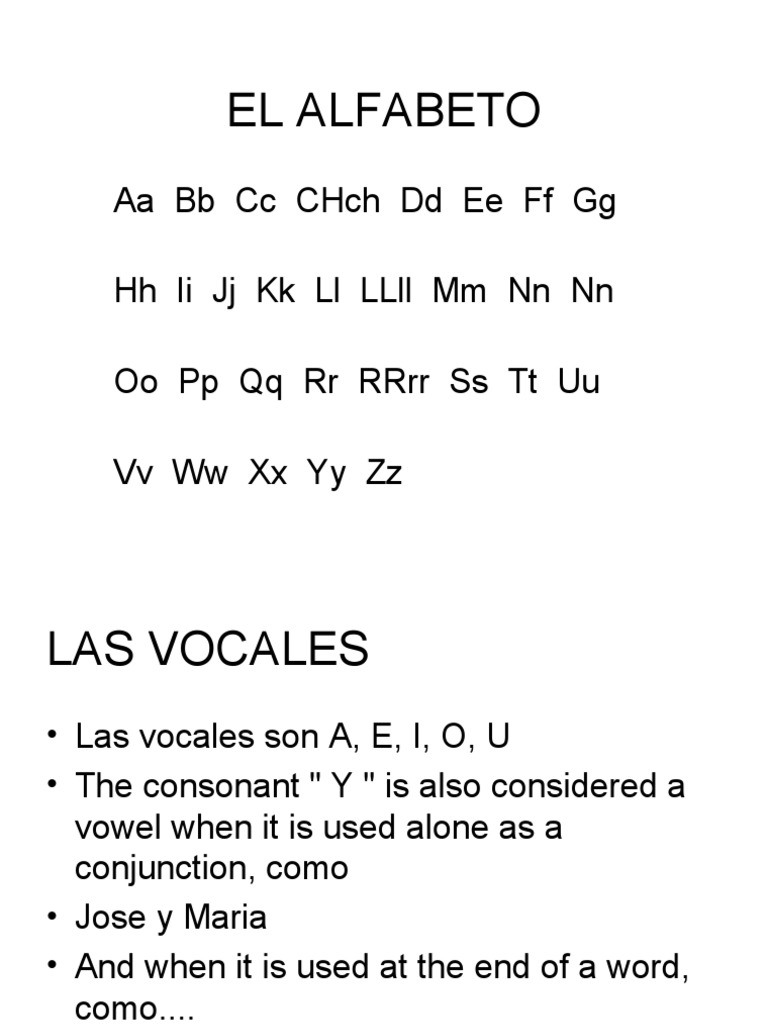 Pronunciation Guide for Spanish Letters | PDF | Consonant | Human ...