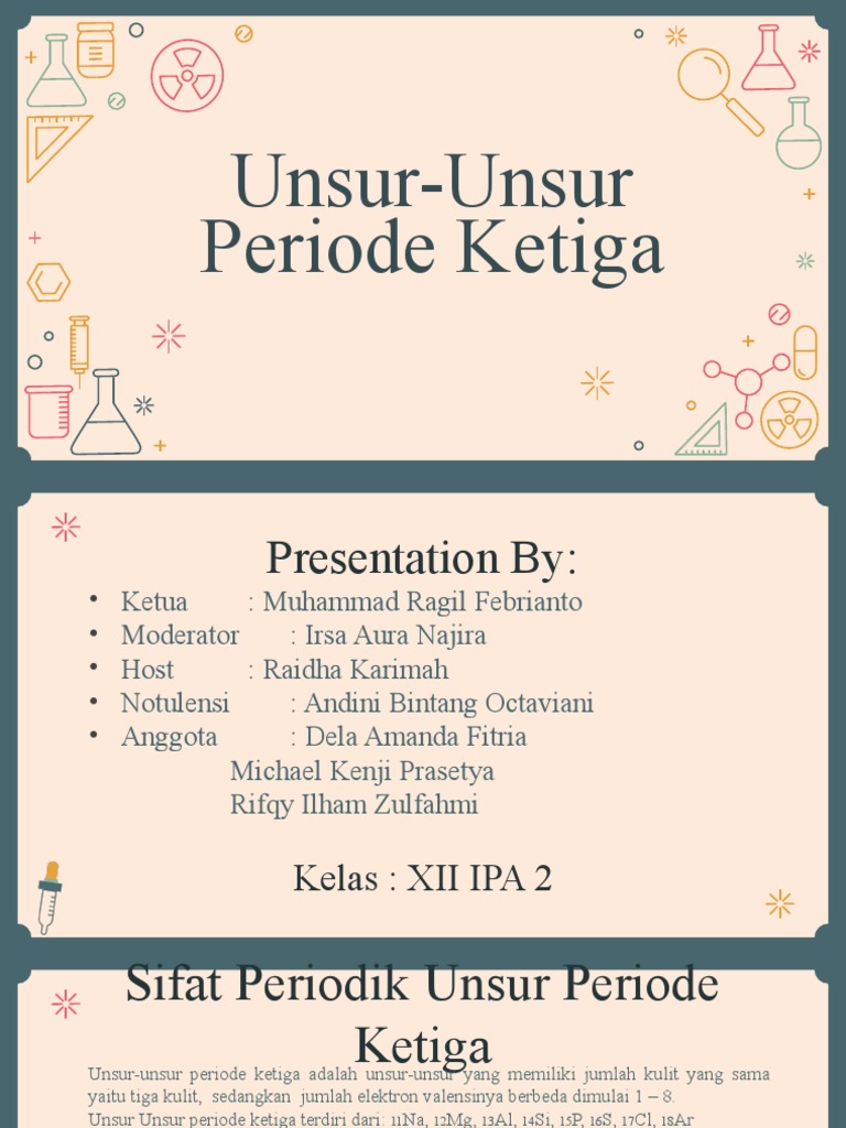 Unsur Unsur Periode Ketiga | PDF