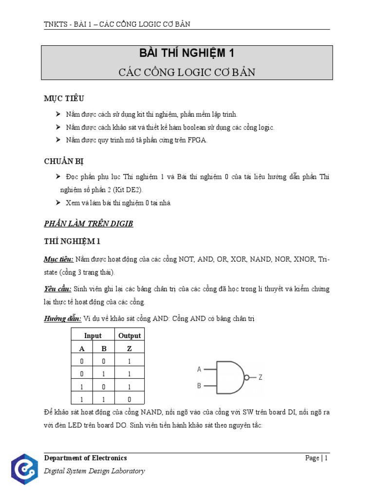 TNKTS LAB1 Ver2 | PDF