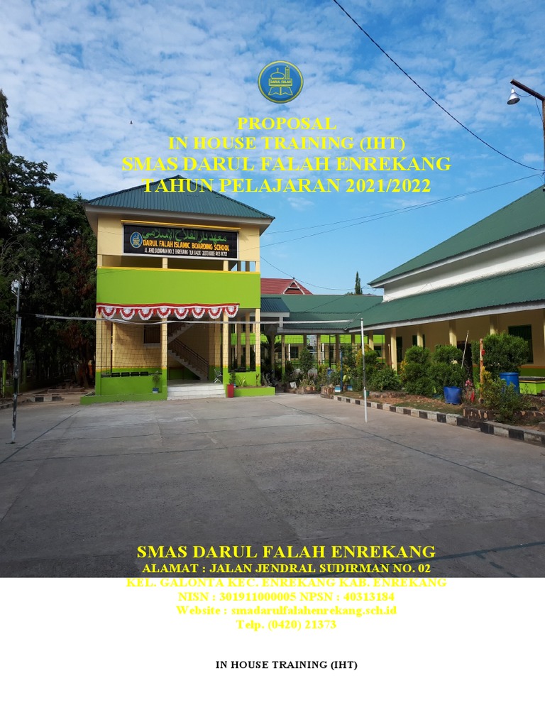 Proposal IHT SMAS Darul Falah Enrekang Tahun 2021 | PDF | Karier ...