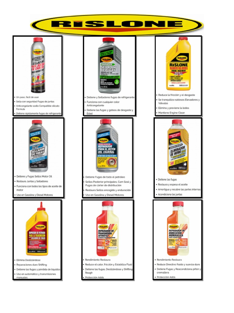 6 Catalogo Rislone | PDF