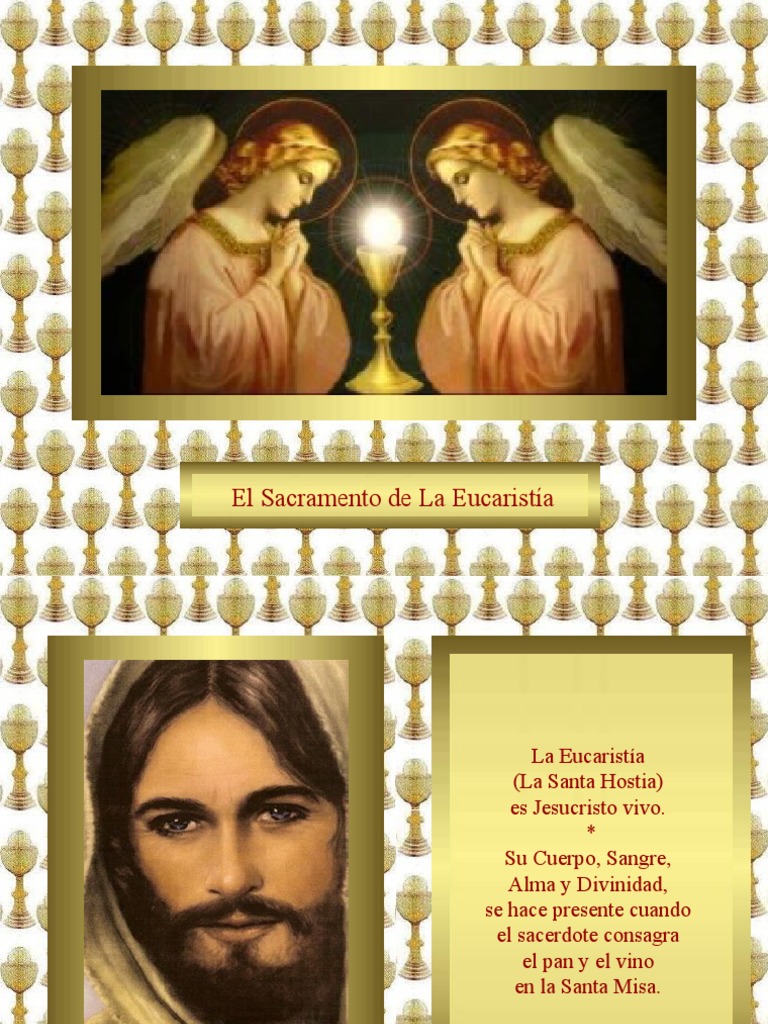 La Eucaristía: Sacramento y Fe Católica | PDF | eucaristía | Teología
