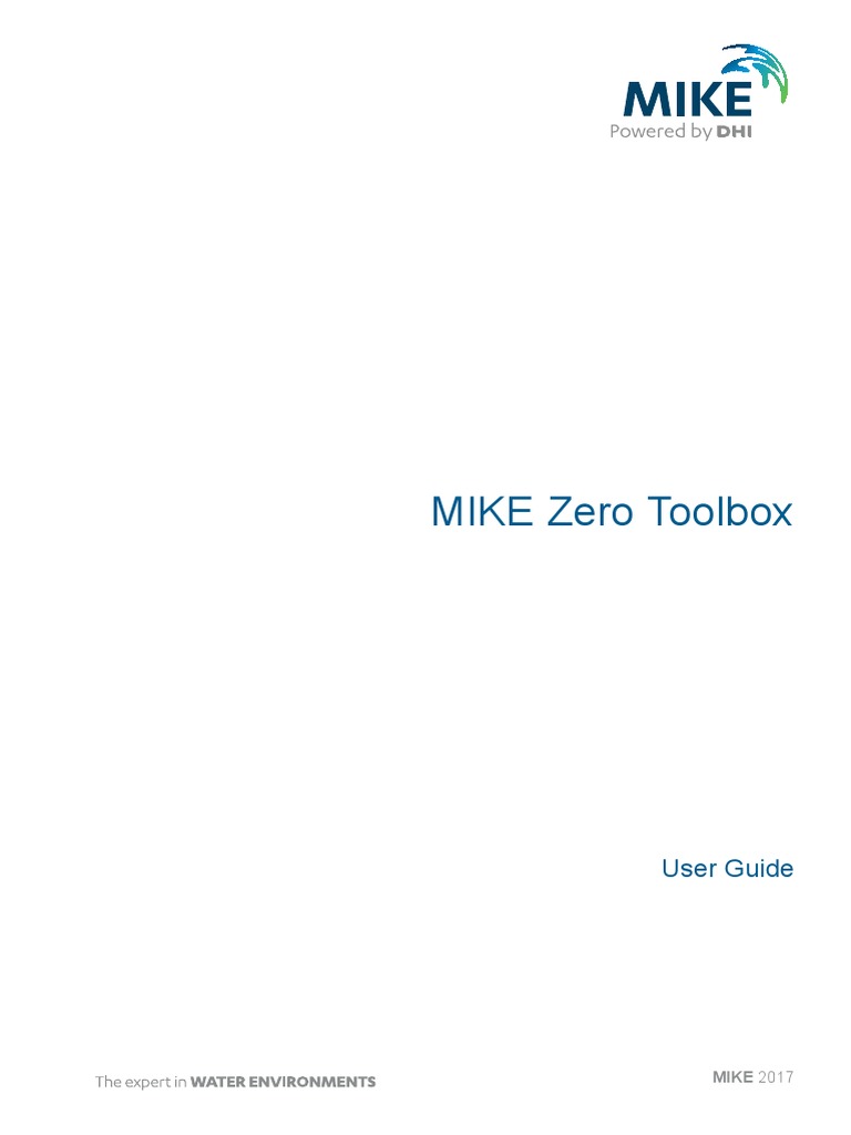 MIKE Zero Toolbox: User Guide | PDF | Euclidean Vector | Time Series
