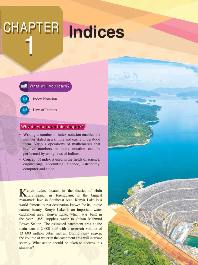 Chapter 1 Indices | PDF | Multiplication | Mathematics