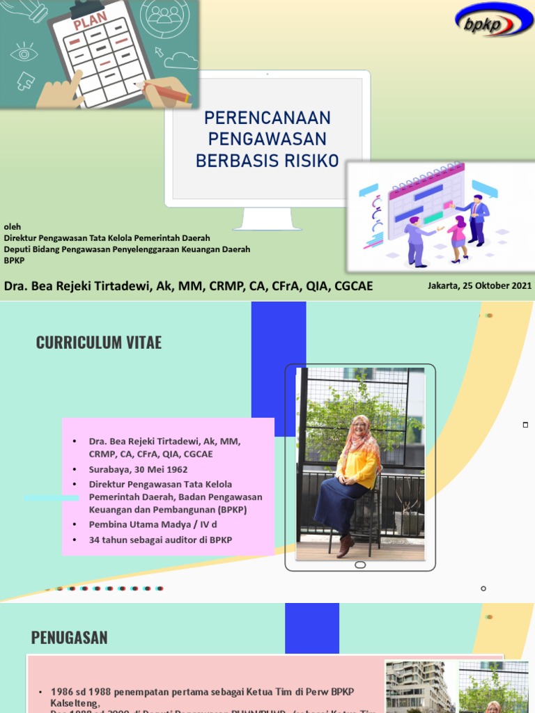 Perencanaan Pengawasan Berbasis Risiko | PDF