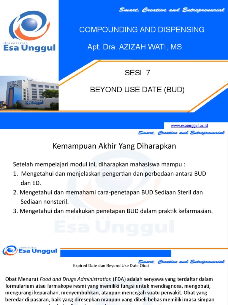 Sesi 7 Compounding Dan Dispensing | PDF