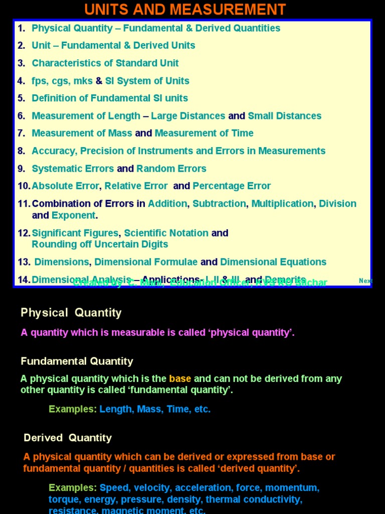 Physics Measurement Basics | PDF | Significant Figures | Accuracy And ...