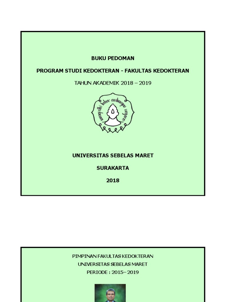 Buku Pedoman Prodi Kedokteran | PDF | Sains & Matematika