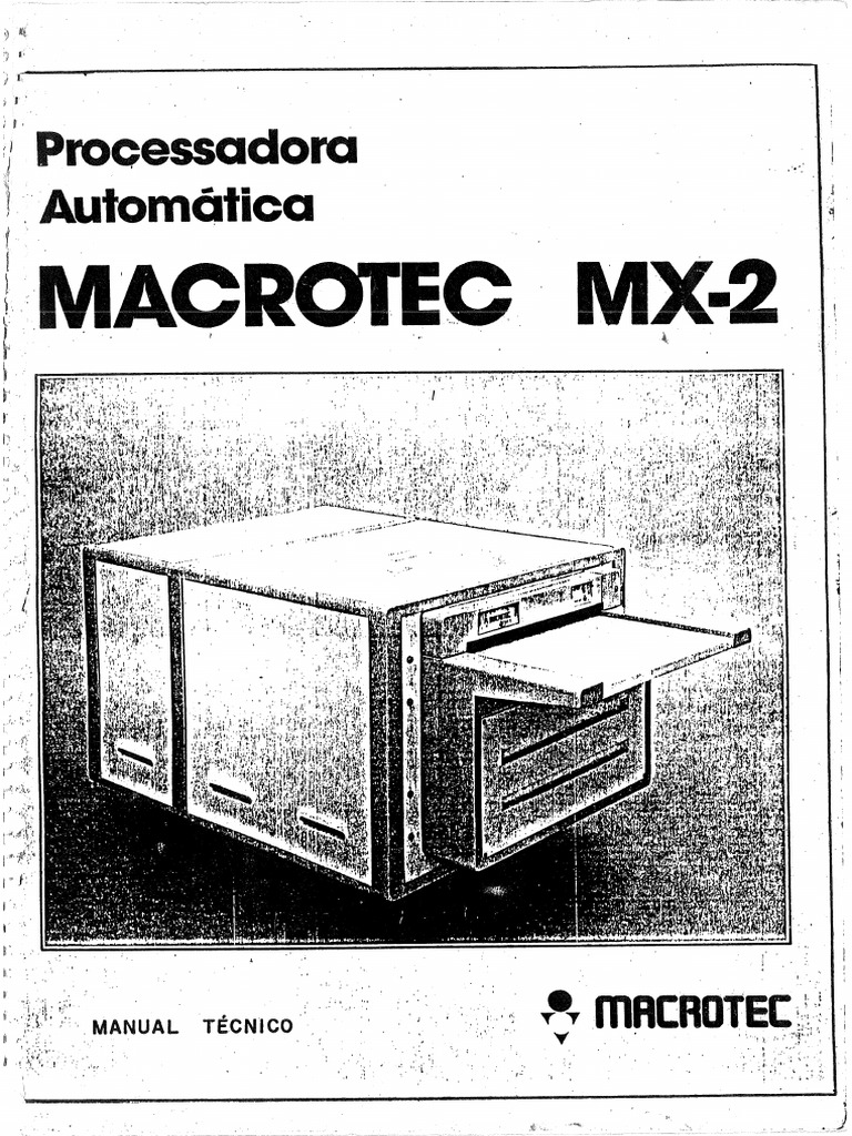 Processadora Macrotec MX-2 | PDF