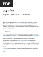 Definición y Significado de Arjé | PDF | Filosofía griega antigua ...