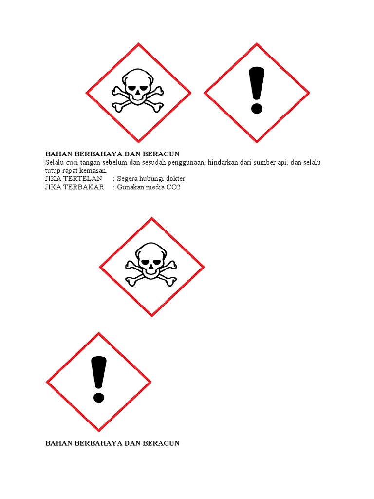 Bahan Berbahaya Dan Beracun | PDF