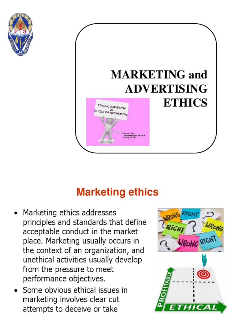 Marketing and Advertising Ethics | PDF | Marketing | Christianity