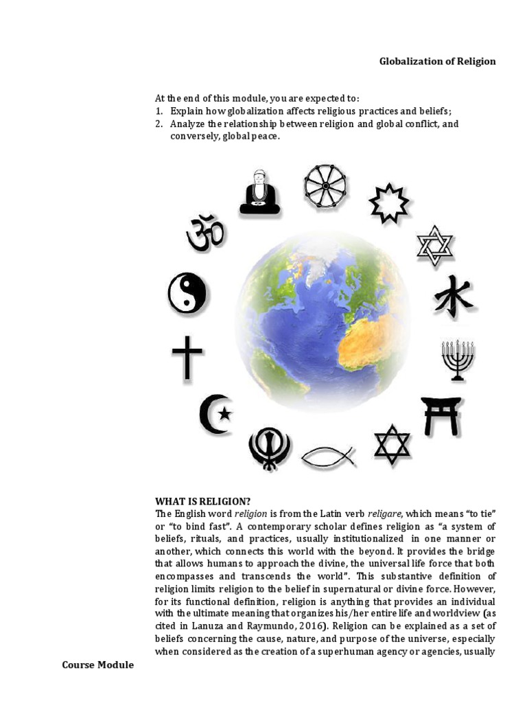 Globalization's Impact on Religion | PDF | Prophets And Messengers In ...