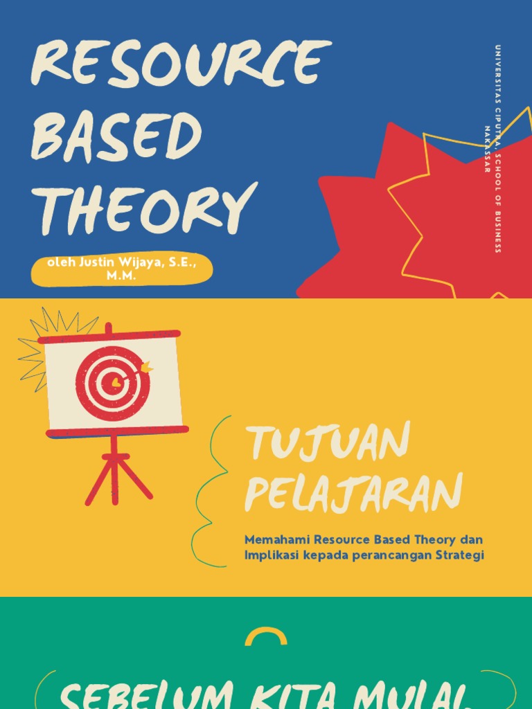 Resource Based Theory v2 | PDF